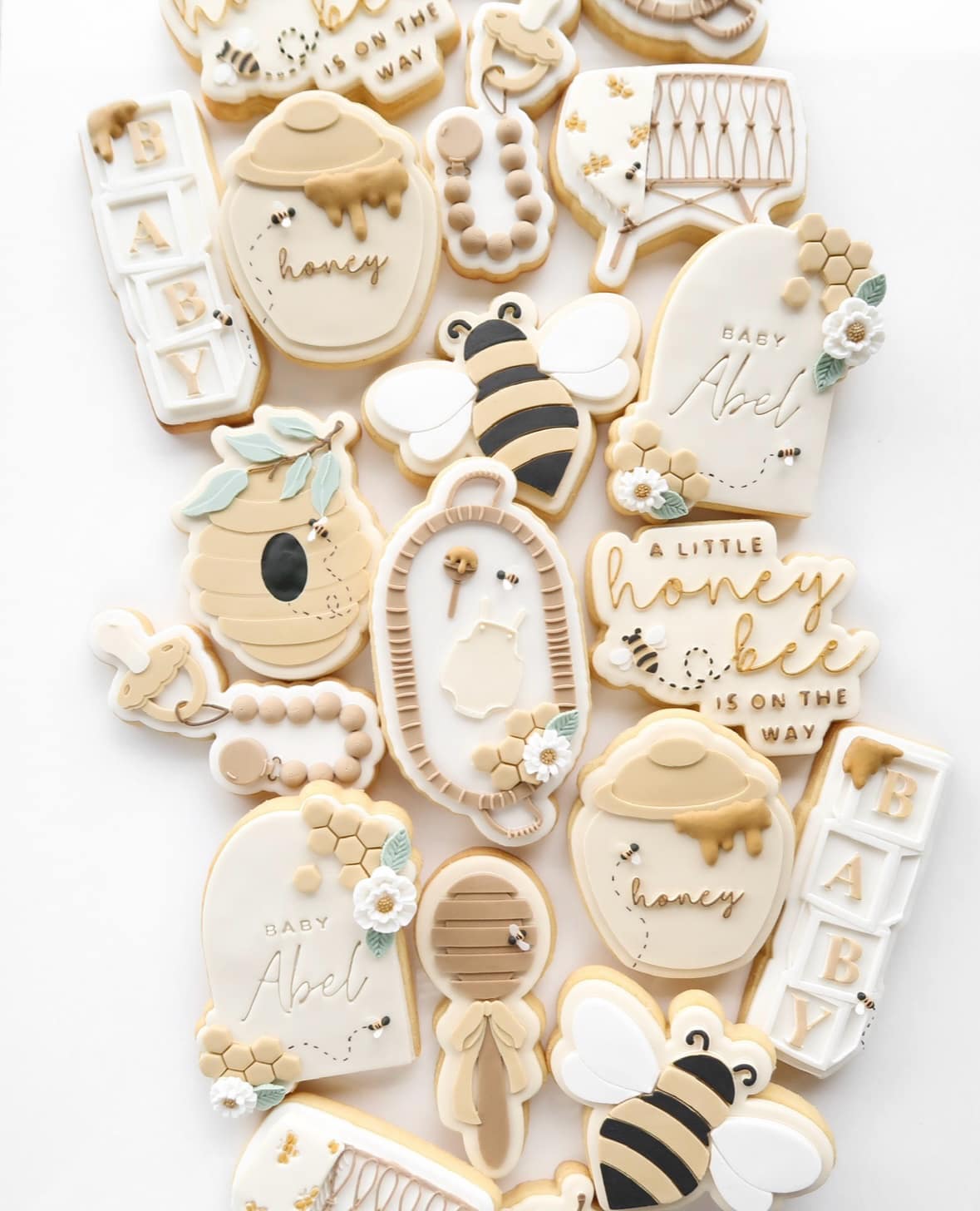 A little honey is on the way- Bee & Pooh Bear– Boss Embossers