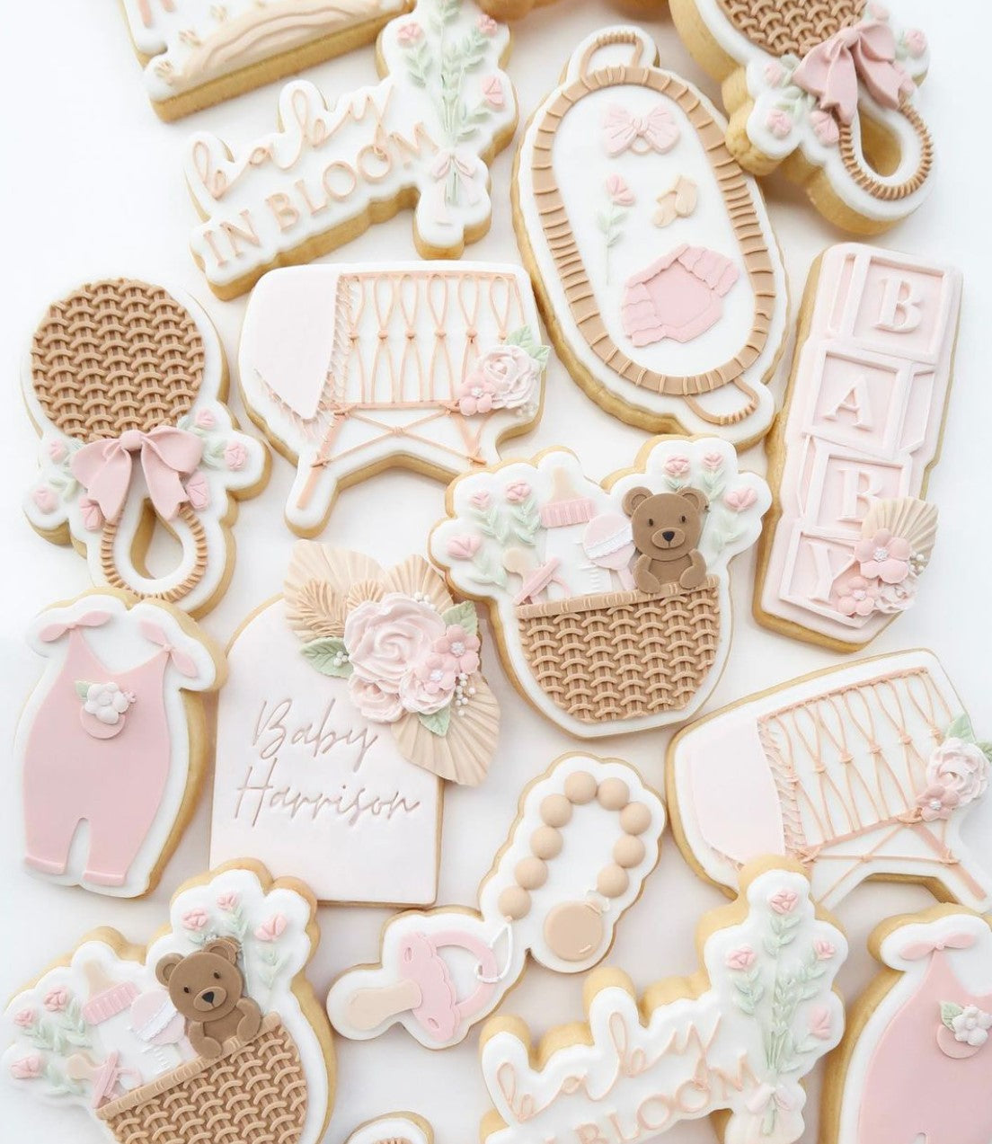 Baby In Bloom Cookie Stamps & Cutters– Boss Embossers