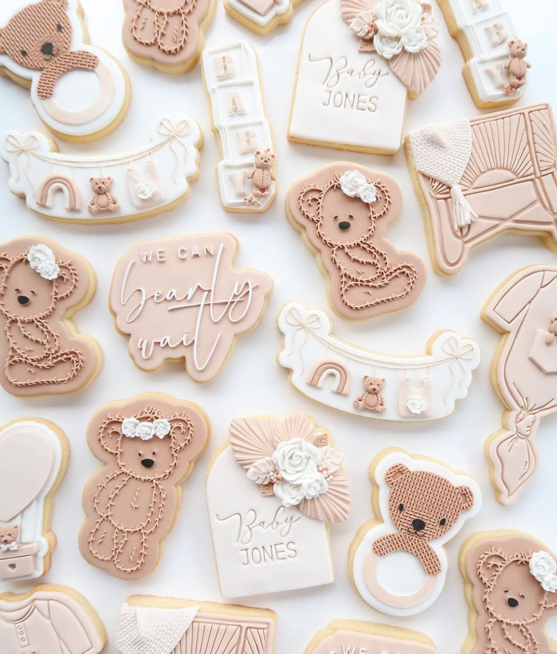 We Can Bearly Wait TEDDY BEARS– Boss Embossers